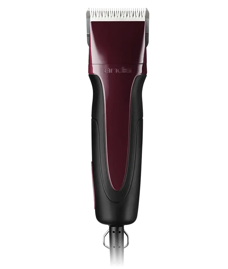 Andis ProClip Excel 5-Speed+ Burgundy — HappygroomerHQ