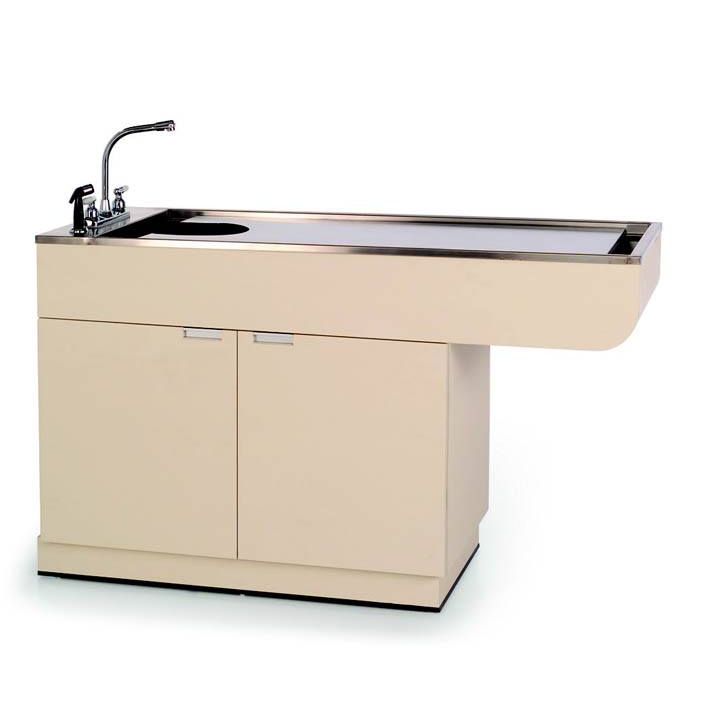 Petlift All-Purpose Wet Table 60″ with Cabinet and Knee Space ...